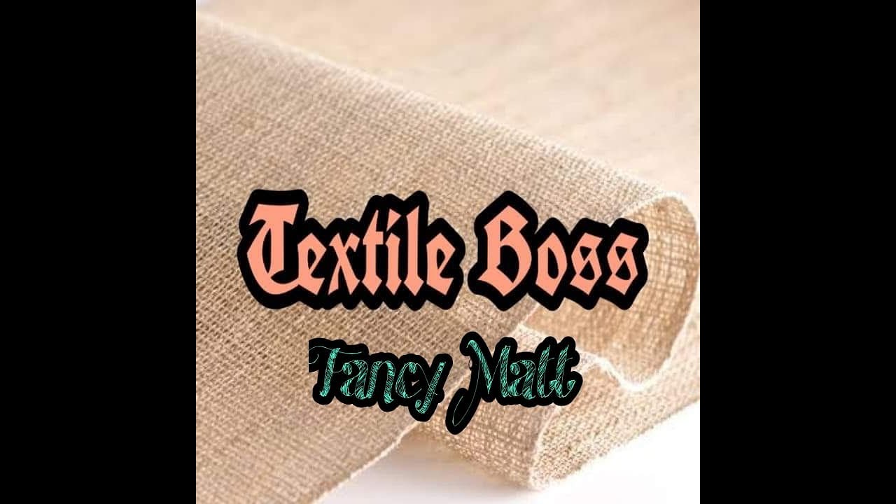 Fancy Matt || ফ্যান্সি ম্যাট || Fabric Structure || Textile Boss (Matt ...