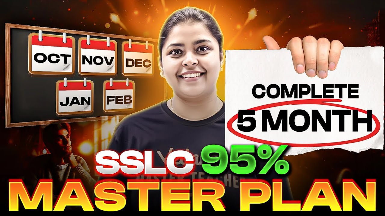 SSLC Karnataka 2025 | Complete 5-Month Study Plan to Crack Exams ...