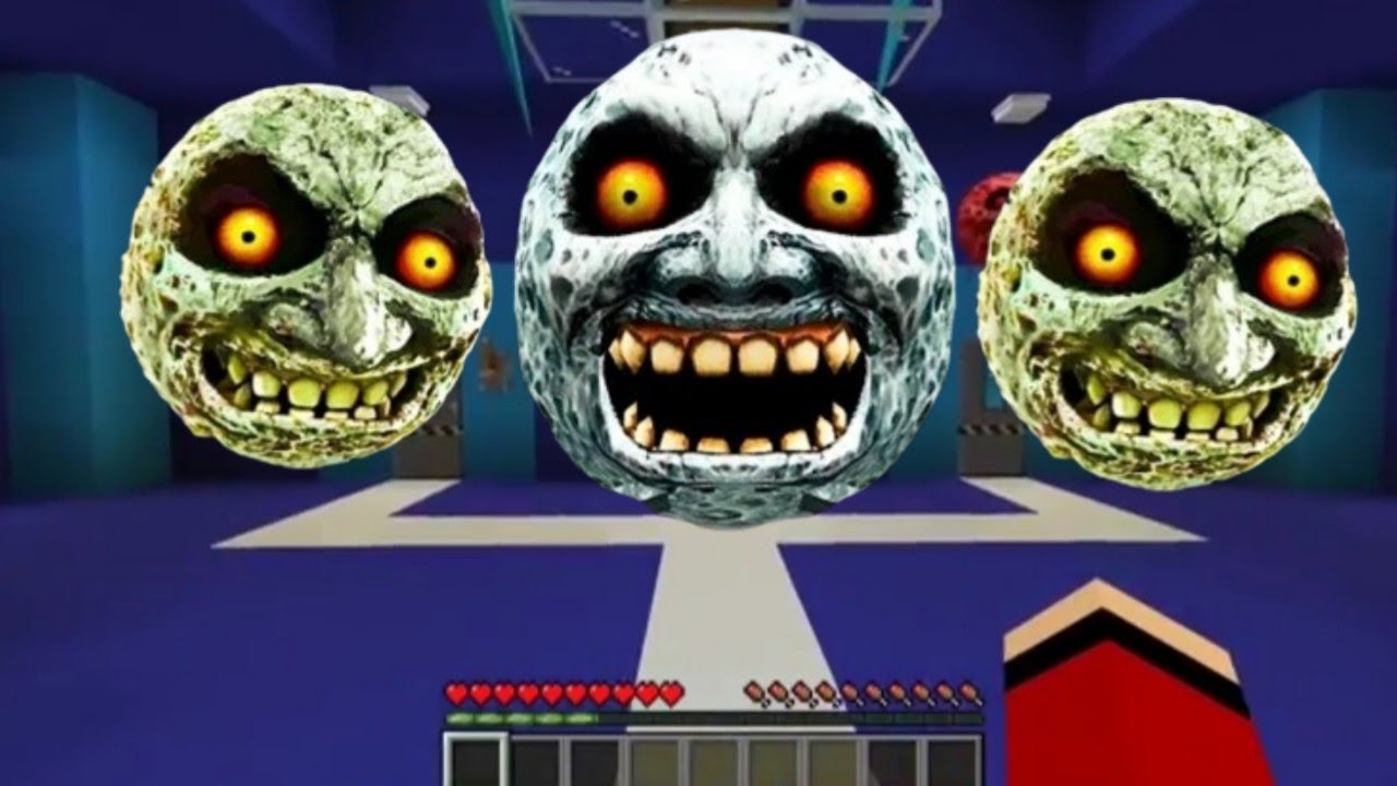 Lunar Moon 😱 Horror NextBot Maze in Minecraft | Minecraft Horror ...