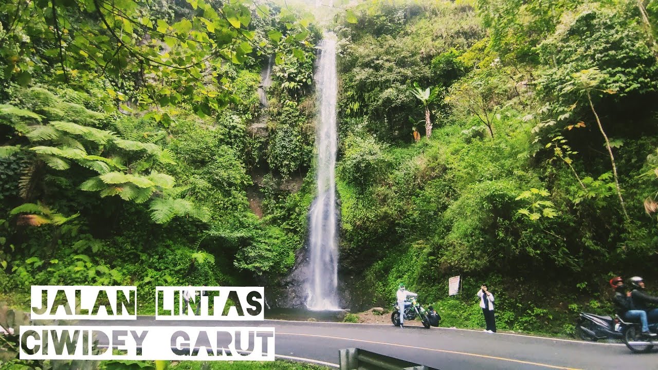 Curug Indah di Pinggir Jalan Raya Naringgul || Jawa Barat - YouTube