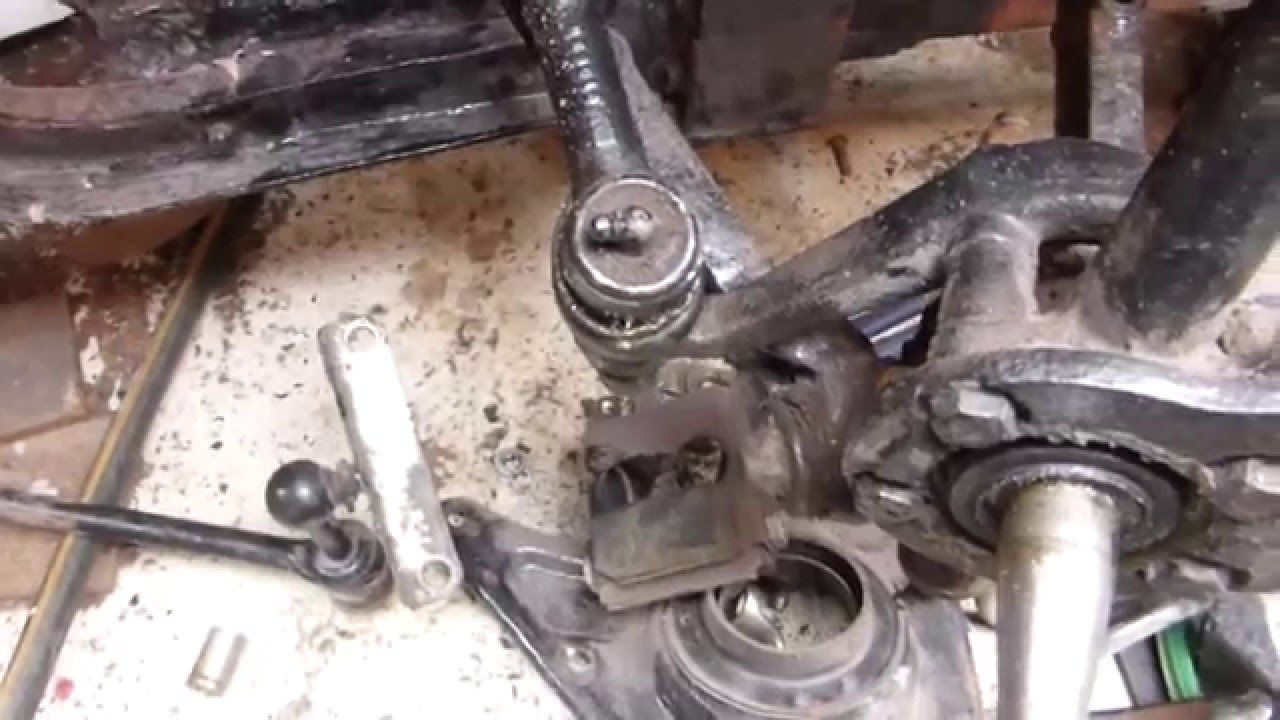 TR4 Front suspension re-build Part 2 - YouTube