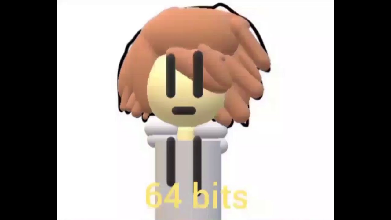 64 bits 32 bits 16 bits 8 bits 4 bits 2 bits 1 bit meme - YouTube