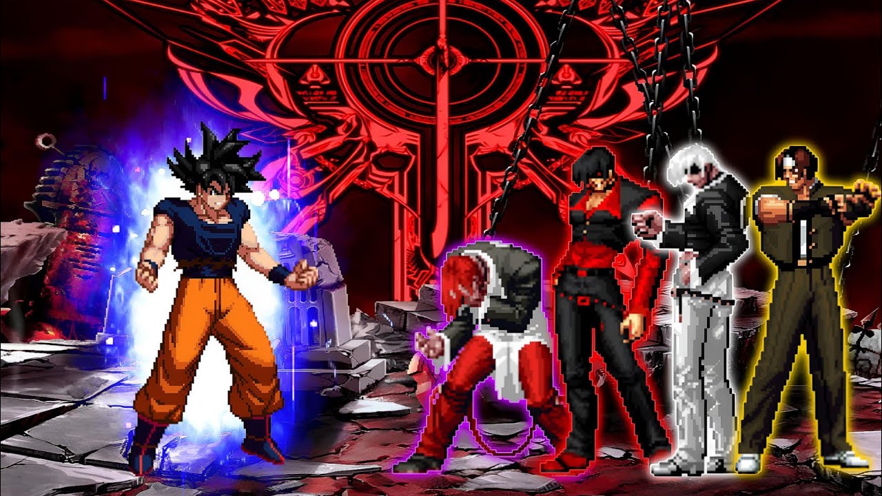 [DBZ vs KOF] Goku vs SB Kusanagi Team - YouTube