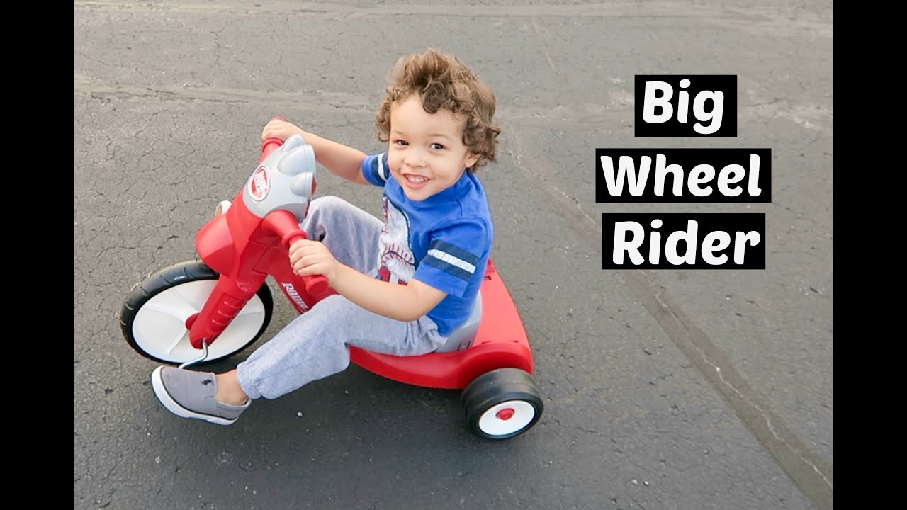 FIRST BIG WHEEL RIDE! - YouTube