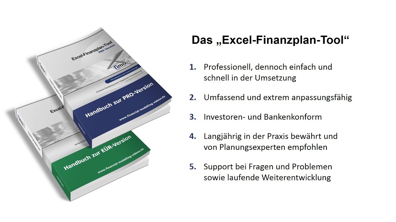 Finanzplanung leicht gemacht - Vorstellung Excel-Finanzplan-Tool - YouTube