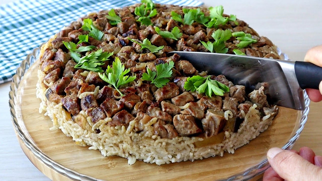 TAM BİR ANA YEMEK ️ETLİ PİLAV 😋TAM ÖLÇÜLÜ TAM KIVAMINDA ️AYRINTILARIYLA ...