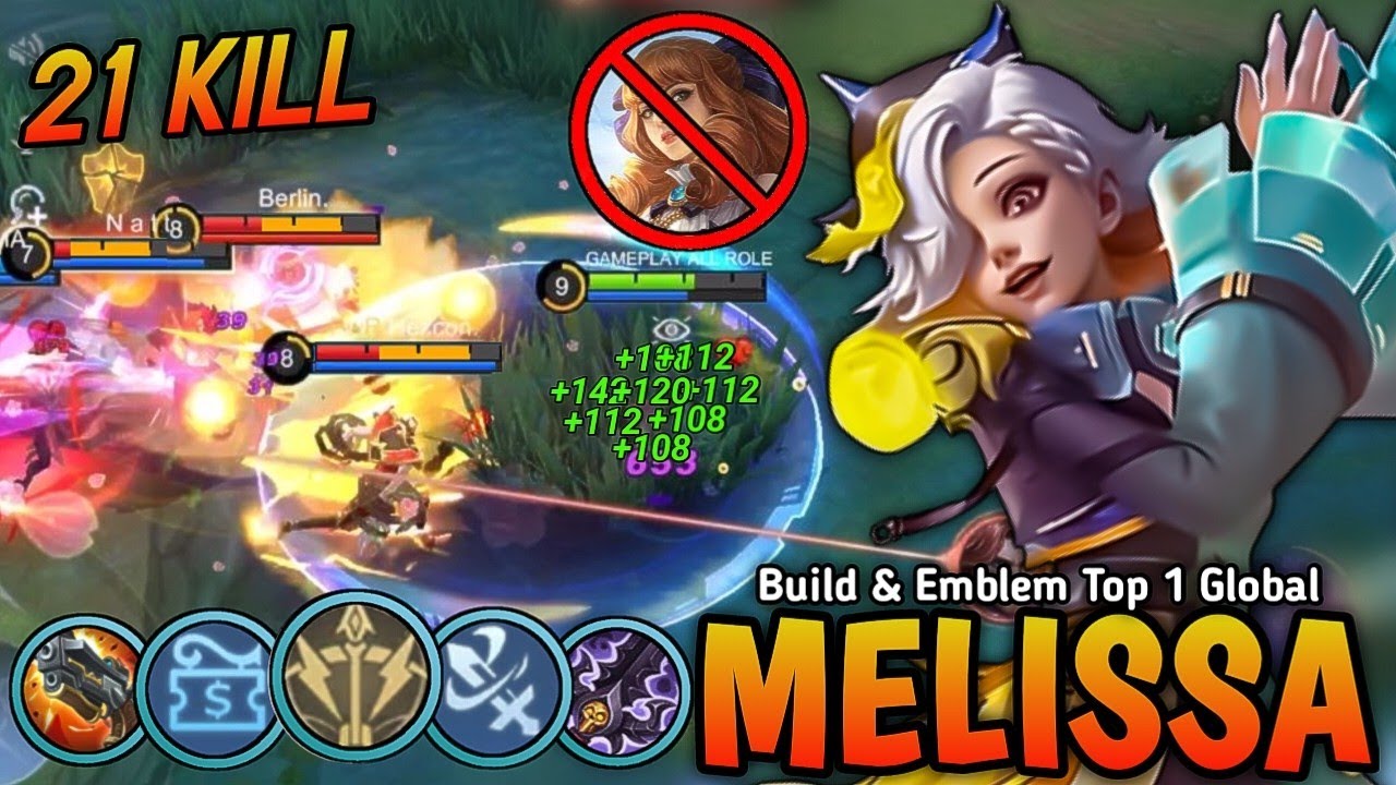 21 Kills!! New Melissa Best Build and New Emblem (MUST TRY) - Build Top ...