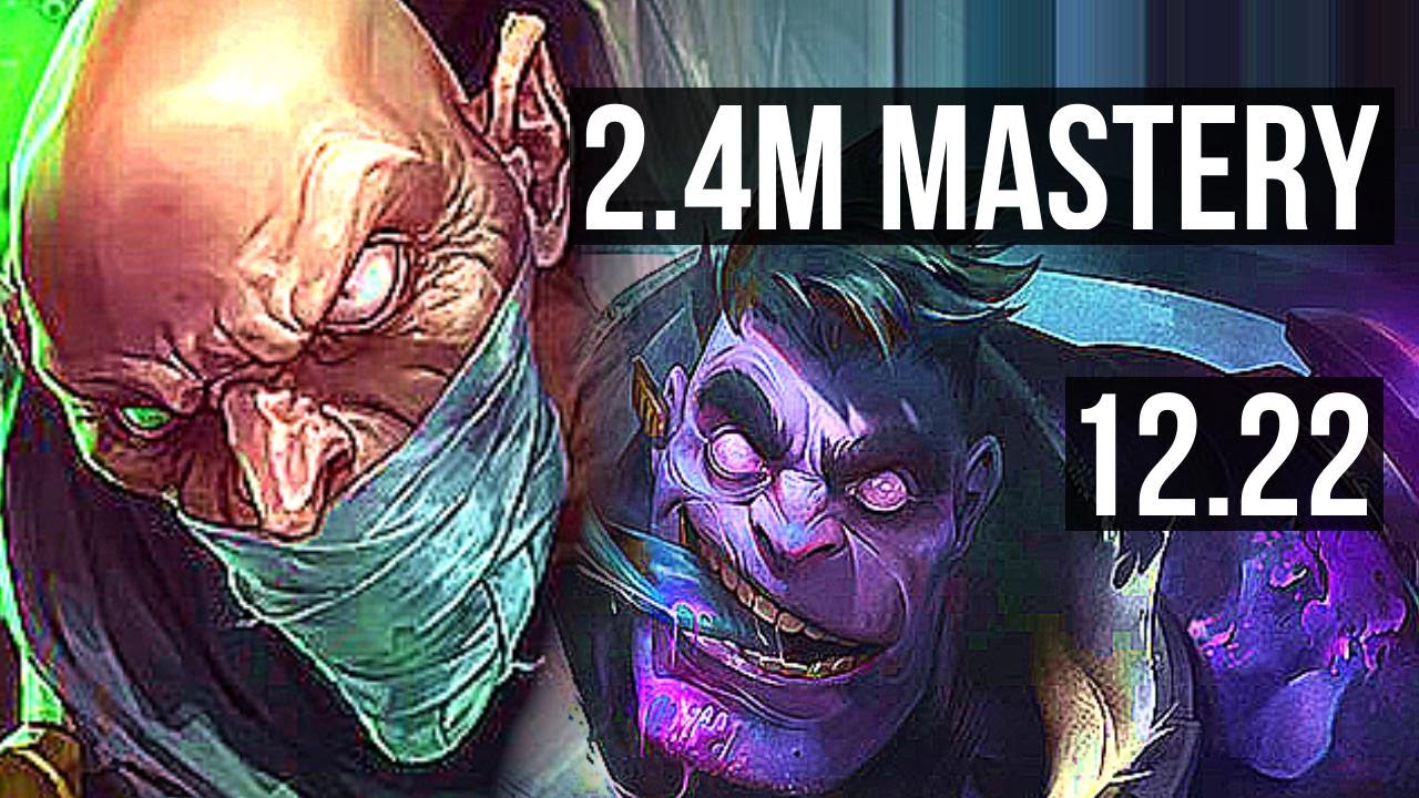 SINGED vs DR. MUNDO (TOP) | 2.4M mastery, 900+ games, 3/2/12 | EUW ...