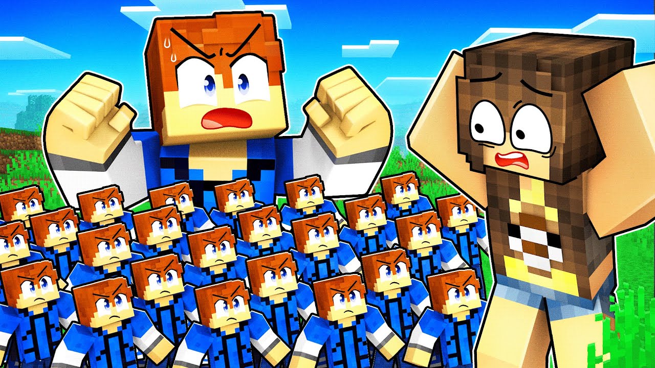 EVIL CLONES Take Over Minecraft! - (Minecraft Movie - YouTube