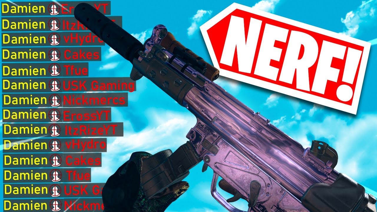 the "SILENT NERFED" CW MP5 in SEASON 5! (BEST MP5 CLASS SETUP) - Cold ...