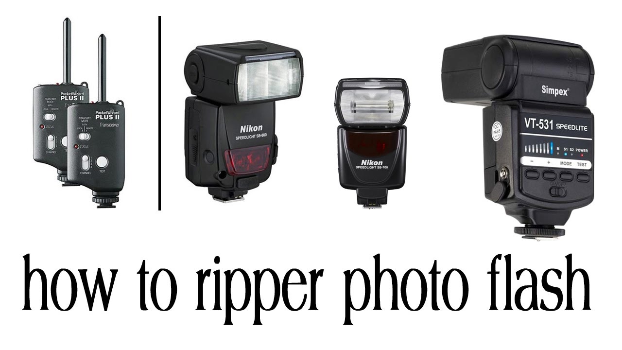 how to repair easily photo flash YouTube - YouTube