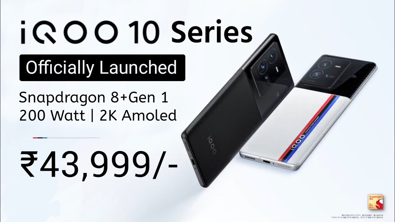 iqoo 10, iqoo 10 Pro 5G Launch Date In India, India Price ...