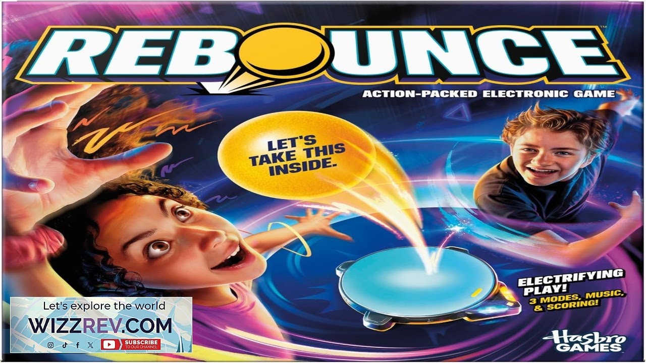 Rebounce Game Indoor and Outdoor Electronic Action Game for Kids Teens ...