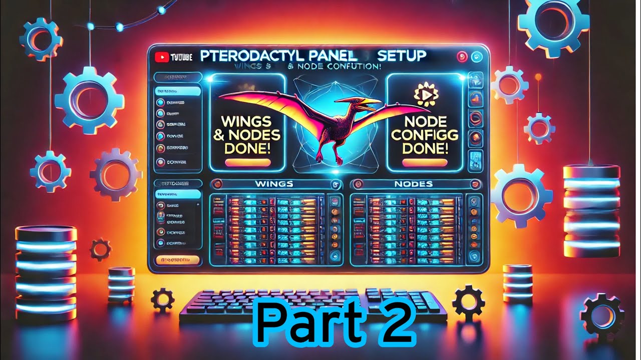 How To Setup PTerodactyl panel & Wings With Nodes Config | Sanjit Gaming | Part 2 # ...
