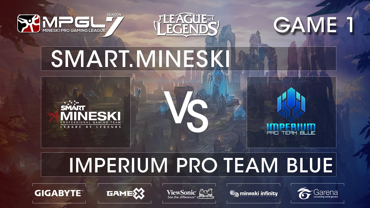 MPGL 7 LoL Grand Finals - Mineski vs IPT Blue - Game 1 - Best of 5 ...