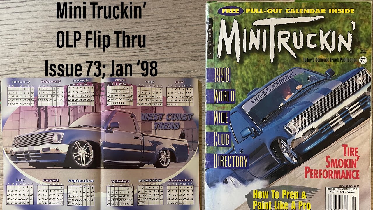 Mini Truckin Magazine Issue 73; Jan 1998 - YouTube