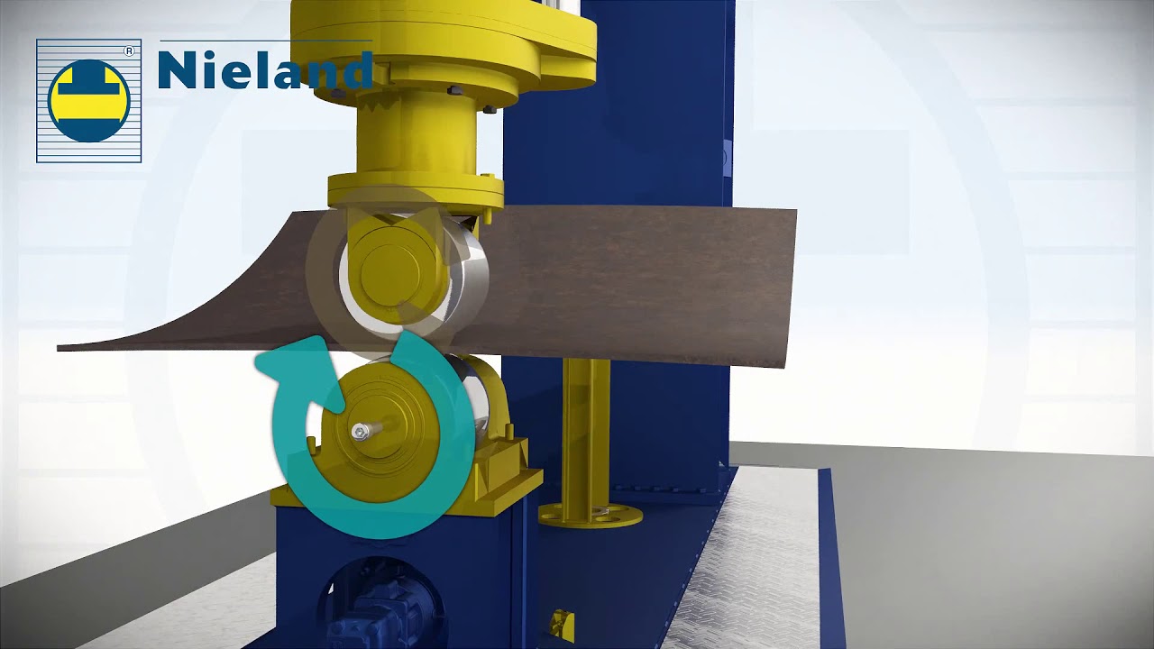 Nieland SBP-500 Shipbuilding Press Animation - YouTube