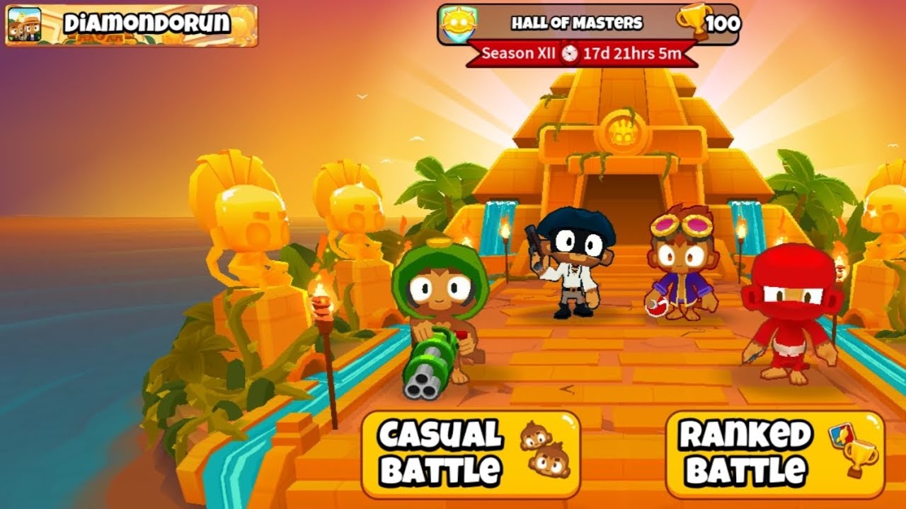 I've finally made it to Hall Of Masters! | BTD Battles 2 - YouTube