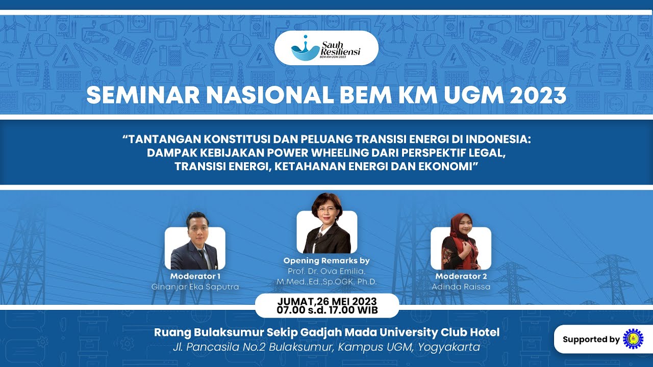 SEMINAR NASIONAL BEM KM UGM 2023 - YouTube