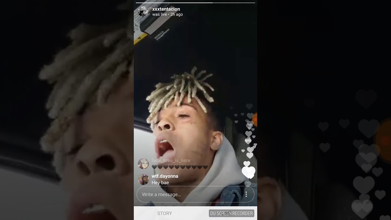 XXXTentacion Inspiring Instagram story - YouTube