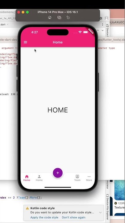 Flutter : Drawer (Side Menu) + Bottom Tab Bar with Fab Button Custom UI #shorts - YouTube
