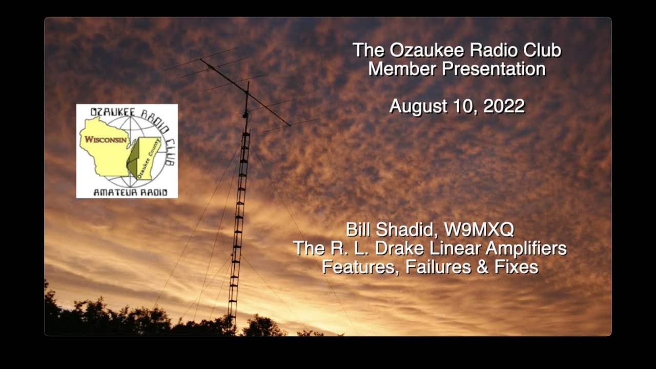 Meeting 2022 08 10 Drake Amps - YouTube
