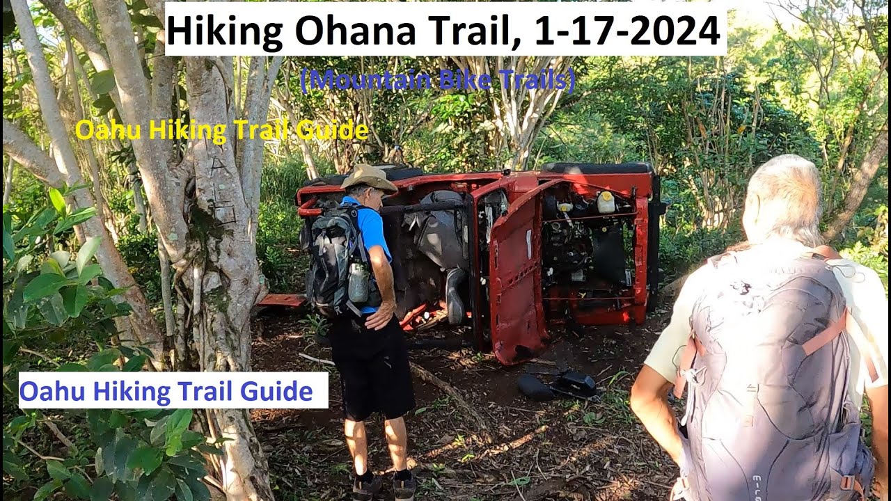 Hiking Ohana Trail, 1-17-2024 - YouTube