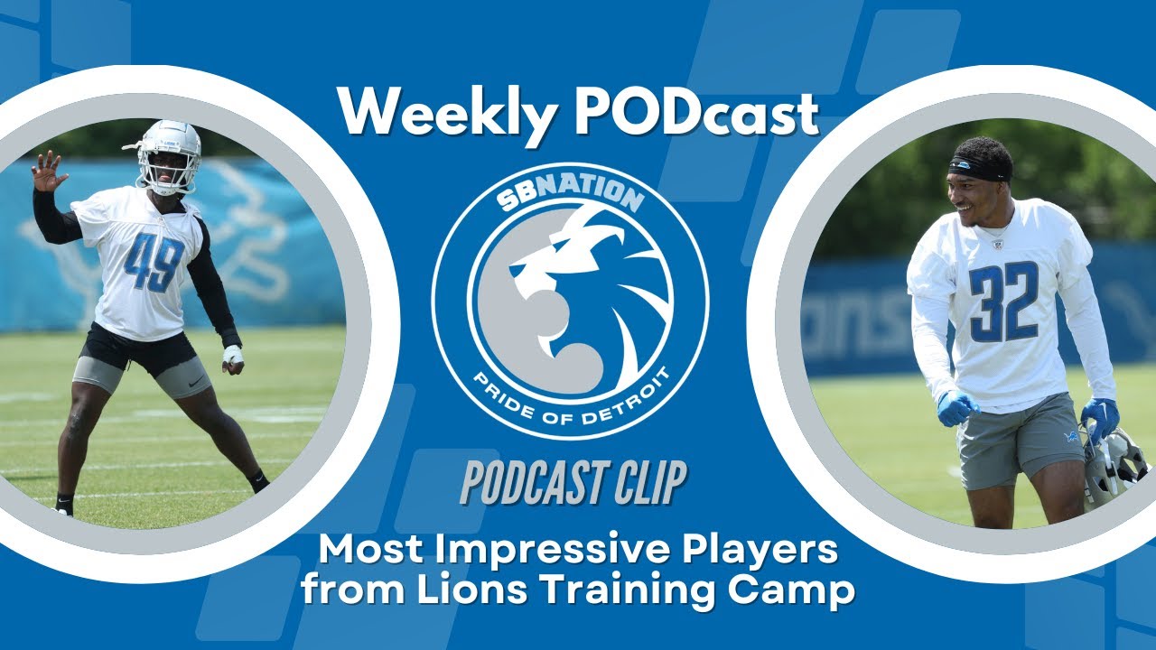 Surprising Standouts at Lions Training Camp Revealed - YouTube
