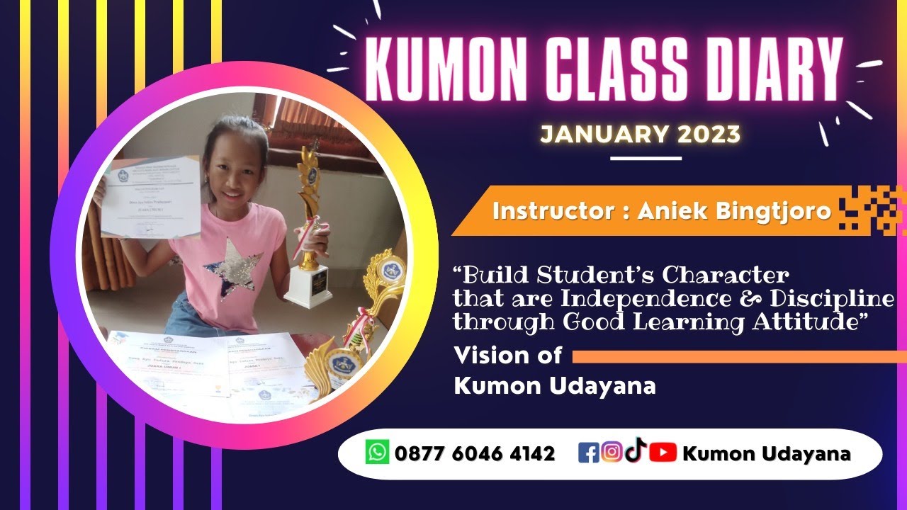 Kumon Class Diary (KCD) Januari 2023 - YouTube