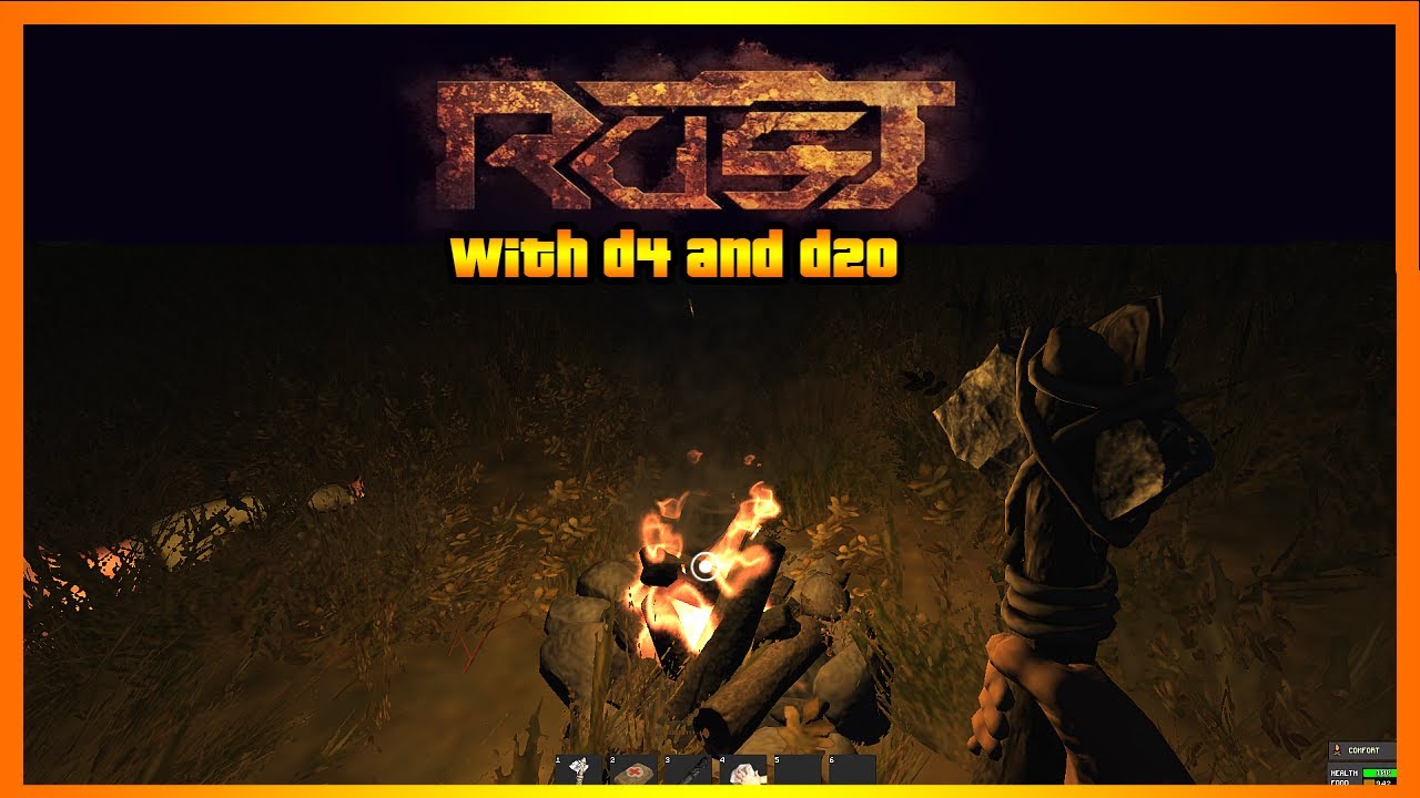 NOOB BEGINNINGS! - Rust with D4 and D20 (Episode 1) - YouTube