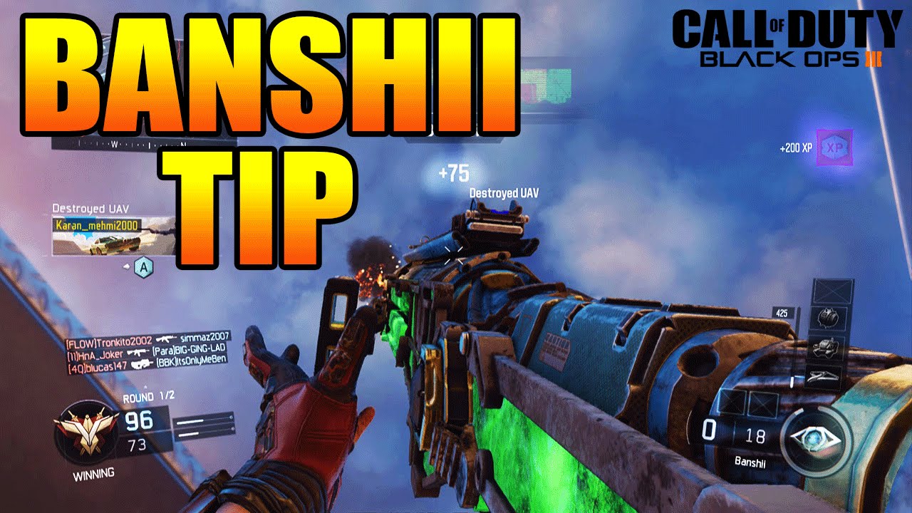 BLACK OPS 3 "BANSHII TIP" TAKE DOWN SCORESTREAKS FAST! (Call of Duty Black Ops 3 Banshii DLC ...