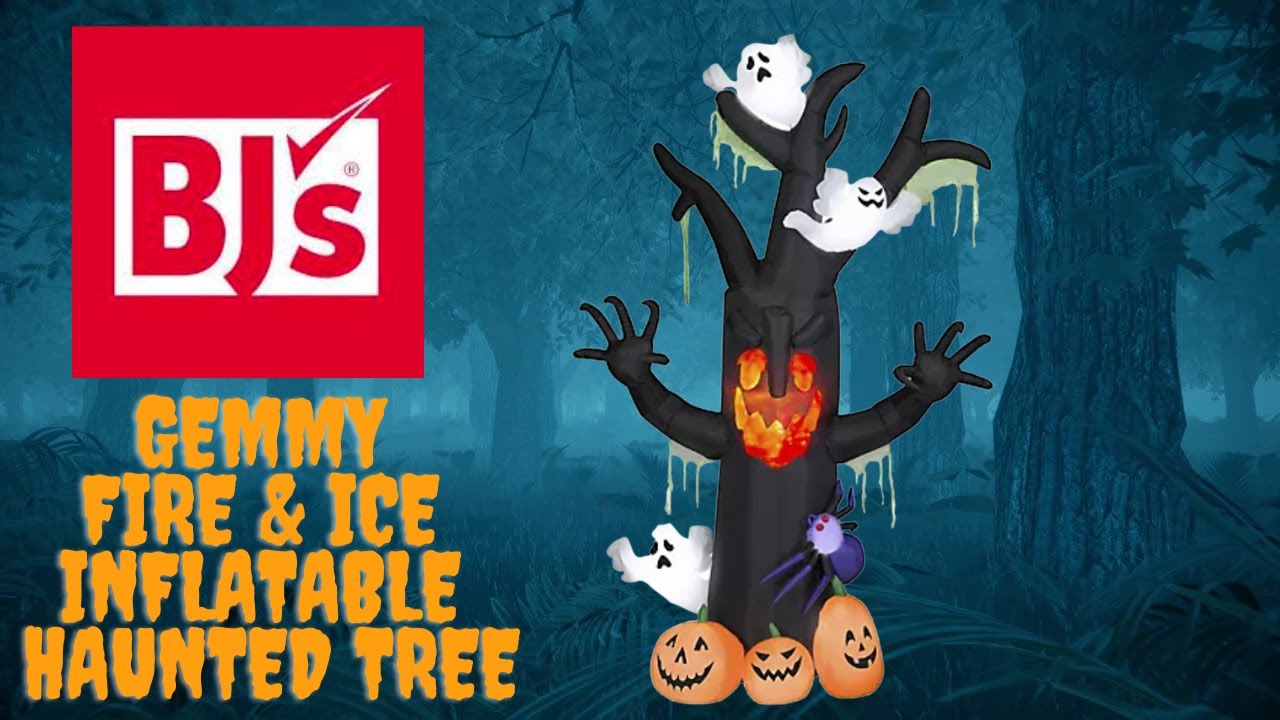Is this the Best Inflatable Haunted Tree Ever? Unboxing & Review Gemmy ...