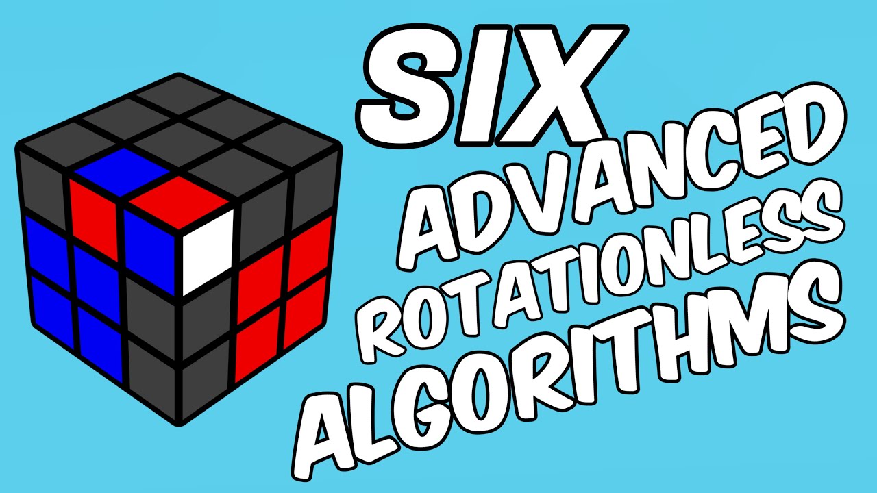 Rubik's Cube: 6 Rotationless Algs to Solve This Pair - YouTube