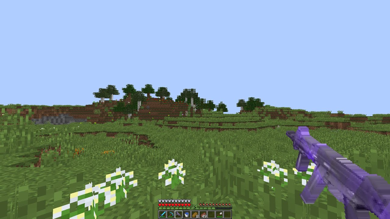 steve with a gun vs. the ender dragon - YouTube
