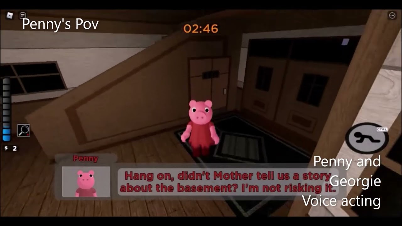 Piggy Branched Realities [Penny and Georgie's Pov of trying to go in ...