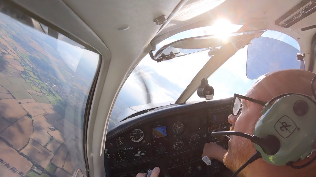 Flying a Piper PA28 for the First Time in 20 Years - YouTube