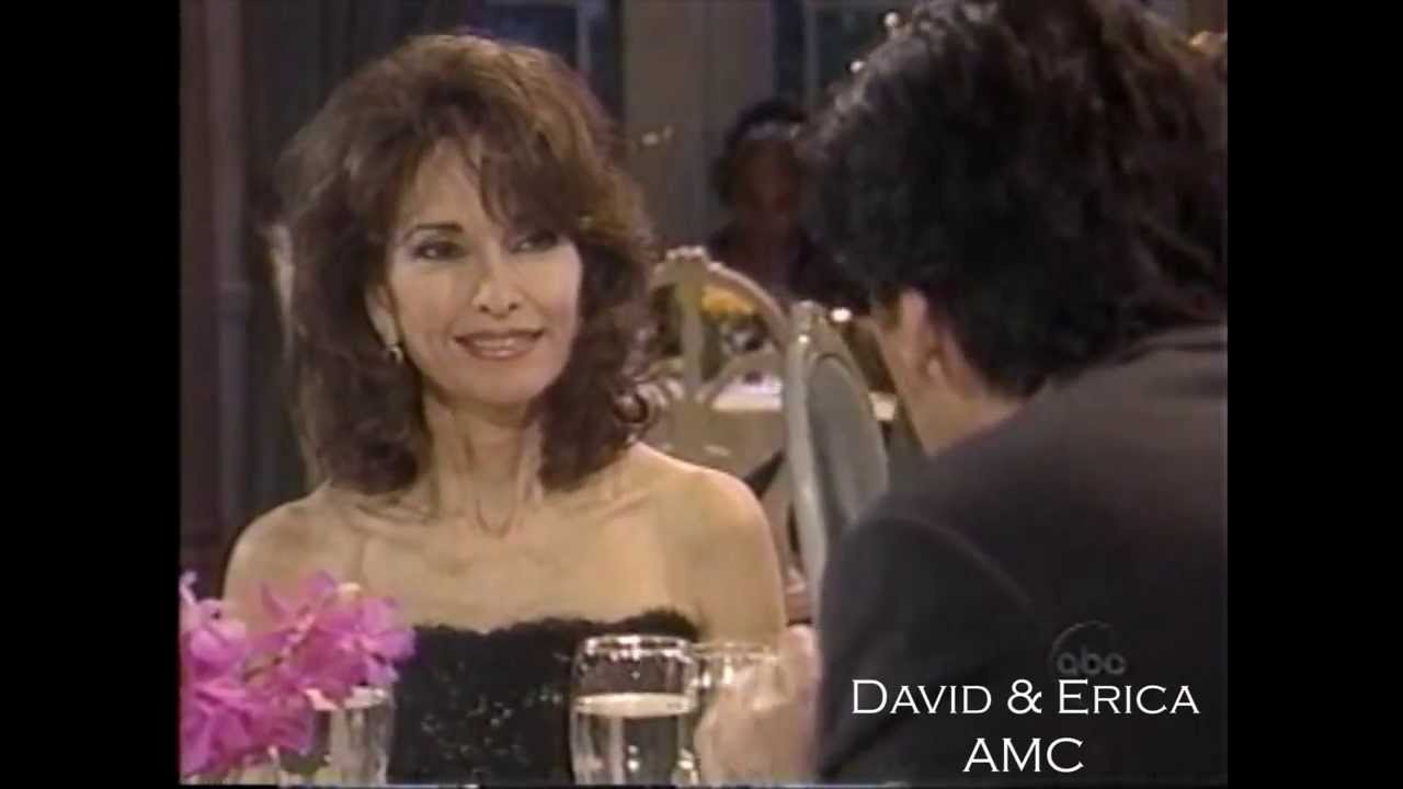 First Date [David & Erica] July 9, 1999 All My Children - YouTube