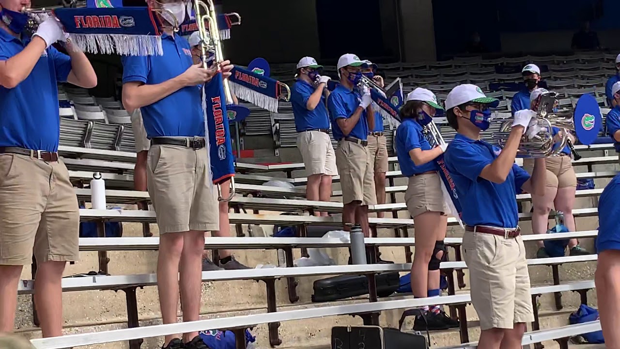 2020 Nov 28 Florida vs Kentucky UF Gator Marching Band Pregame at the ...