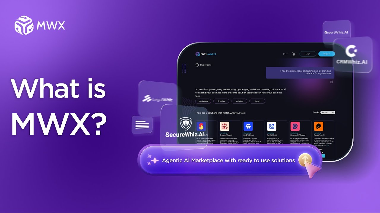 What is MWX? | Decentralized Agentic AI Marketplace for SMEs - YouTube