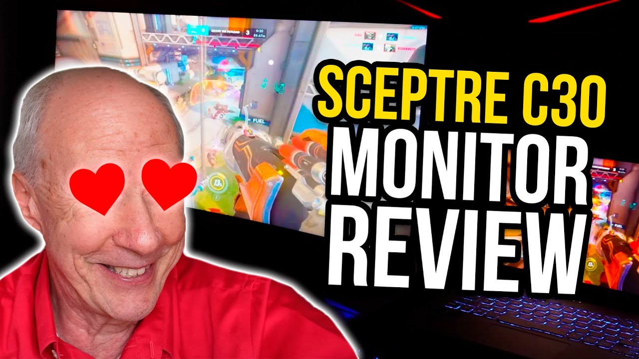 Sceptre C30 Monitor Review- Won My Heart For Valentine's Day! - YouTube