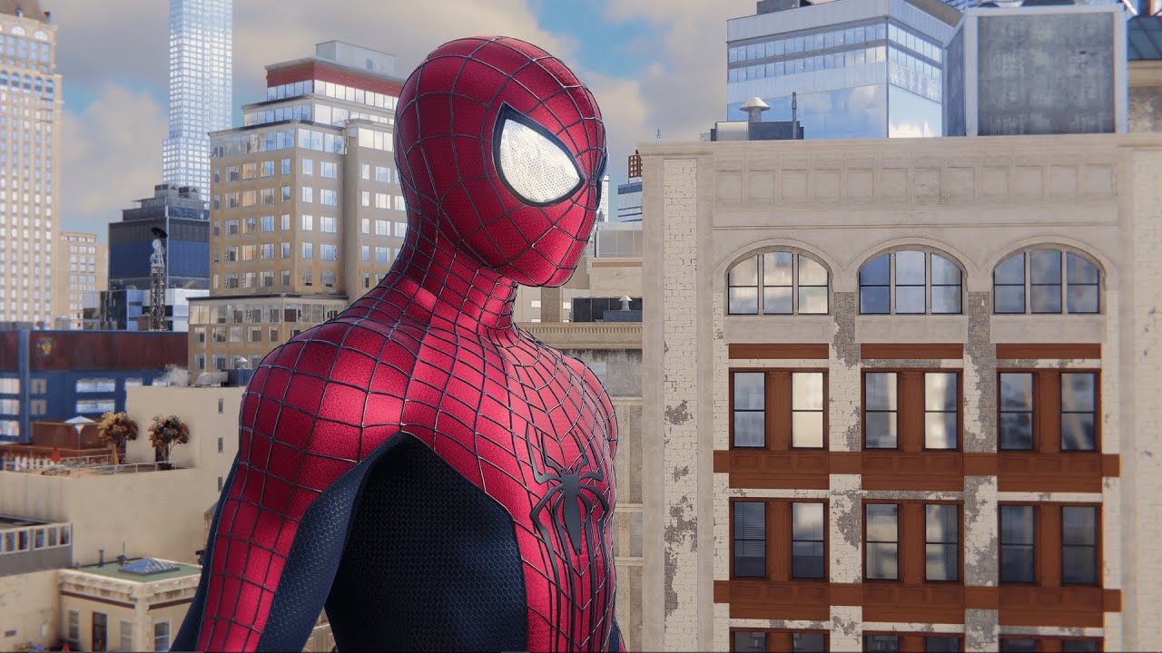 TASM 2 Movie Accurate Suit. Marvel's Spiderman Remastered. - YouTube