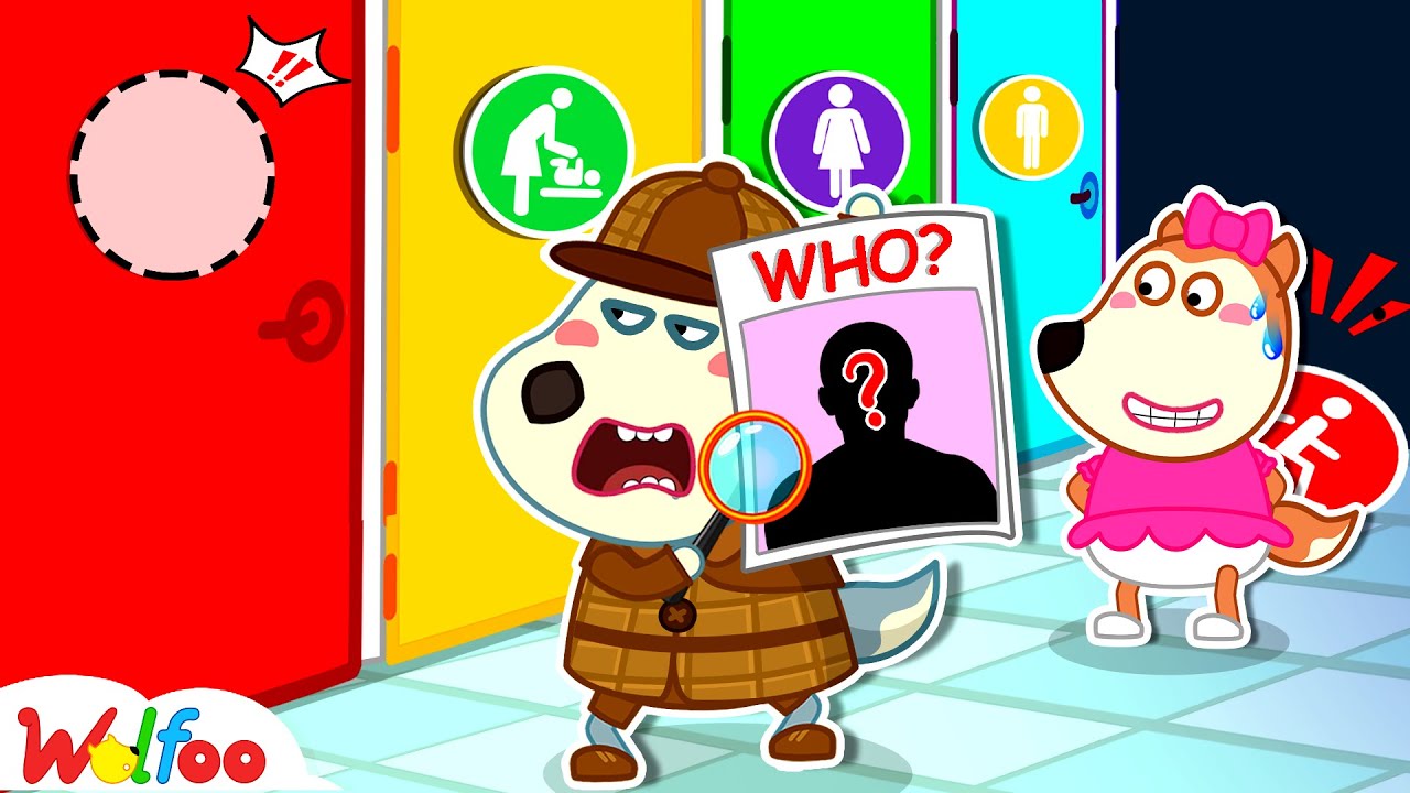 Who Took A Toilet Sign? 🕵️‍♂️ Find the TRUTH with Detective Wolfoo ...