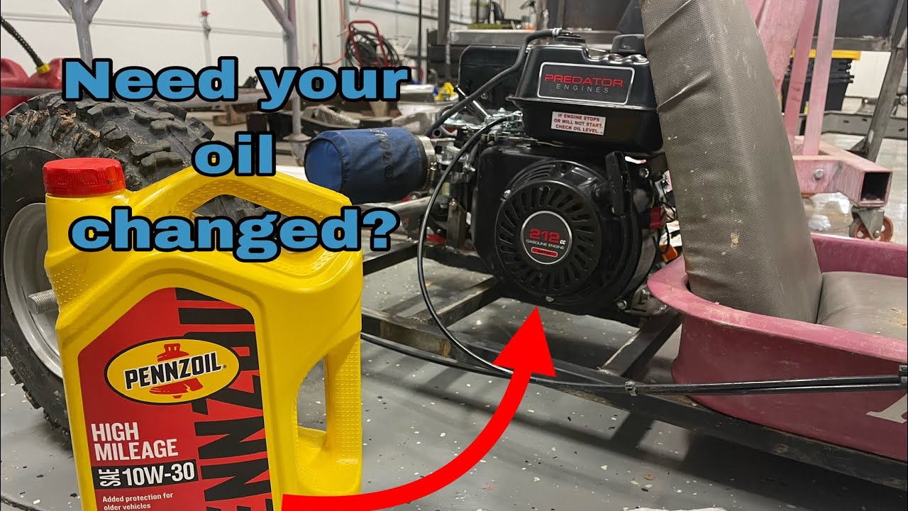 How to change the oil on a Predator 212!!! - YouTube