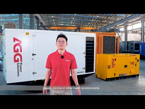 Introduction of AGG G Type and Y Type Diesel Generator Set Canopy