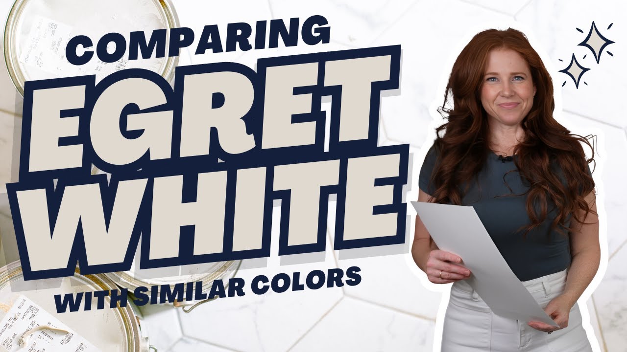 Sherwin Williams Egret White Compared to Similar Colors - YouTube