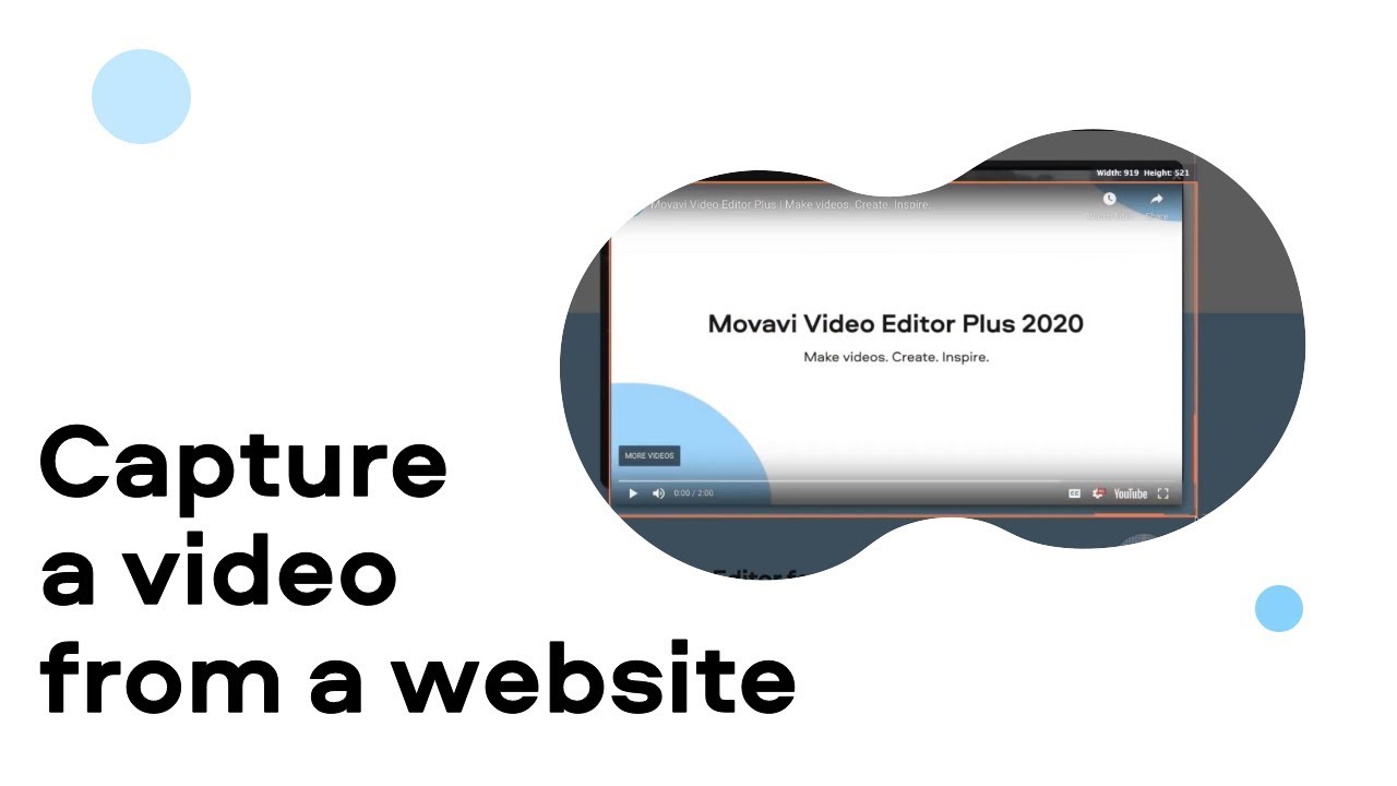 How to capture A VIDEO FROM A WEBSITE | screen record (Tutorial 2020 ...