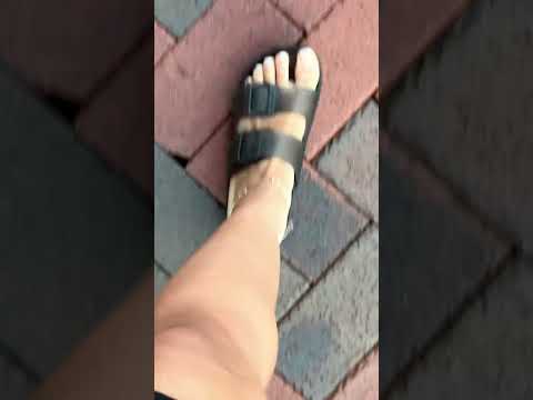 Cute feet| candid walking movements | ASMR | Shoeplay