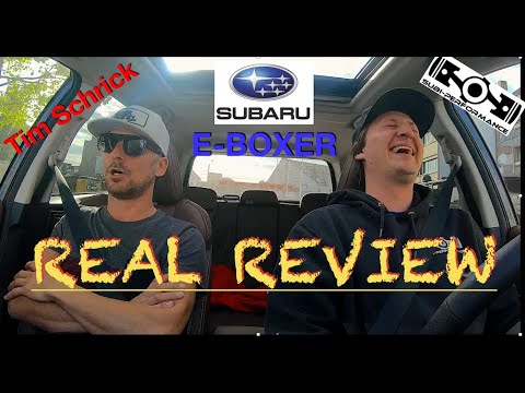 Subaru E-Boxer 2020 Testfahrt l Tim Schrick l Subi-Performance - YouTube