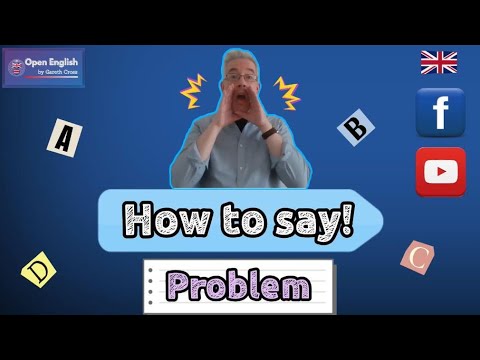 How to say Problem | Learn English | British English | Pronunciation ...