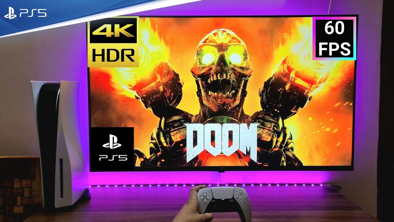 DOOM PS5 Gameplay (4K HDR 60FPS) - YouTube